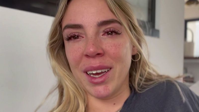 Danna Ponce rompe a llorar al hablar de de la realidad de su embarazo - Pesadilla en el paraíso