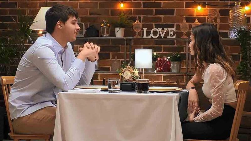 María, al saber que su cita de ‘First Dates’ nunca se ha dado un beso ...