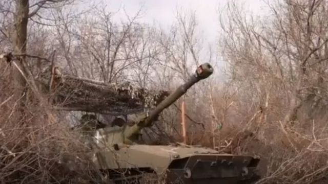 Bajmut ya está dividida en zona rusa y zona ucraniana