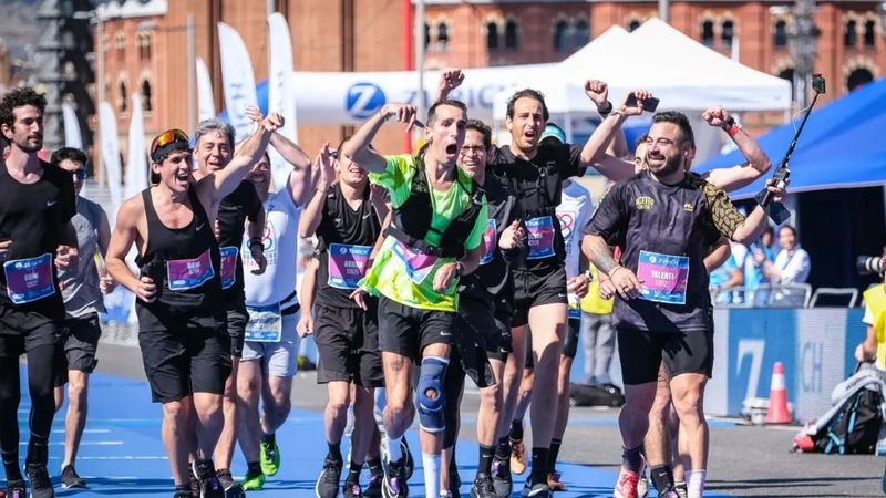 Álex Roca, primer atleta con un 76% de discapacidad en hacer un maratón