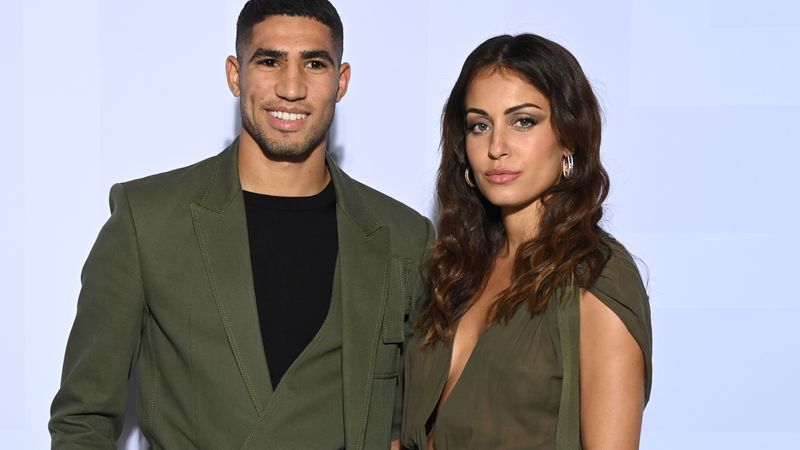 Hiba Abouk y Achraf Hakimi: así son Amín y Naím, sus dos hijos en común