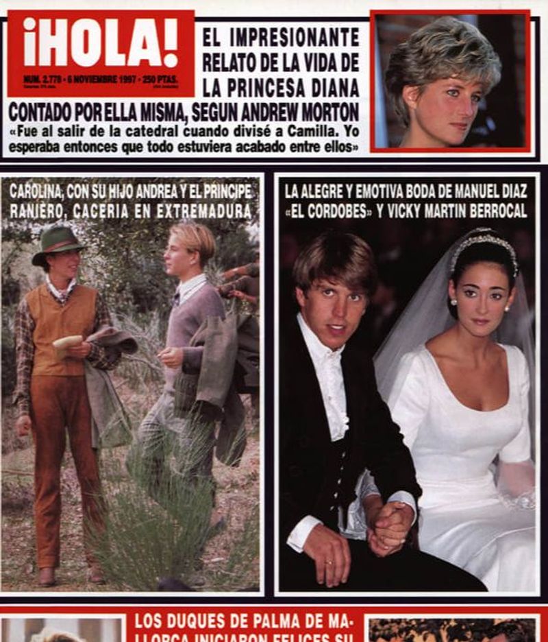 Así fue la boda de Vicky Martín Berrocal y Manuel Díaz 'El Cordobés ...