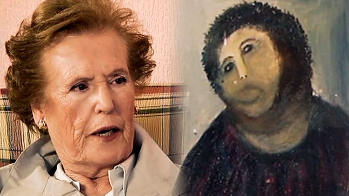 Cecilia Giménez Así Fue Su Primera Entrevista Tras Su Restauración