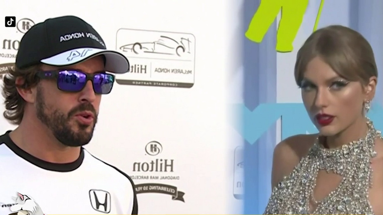 Fernando Alonso reacciona a los rumores que le relacionan con Taylor ...