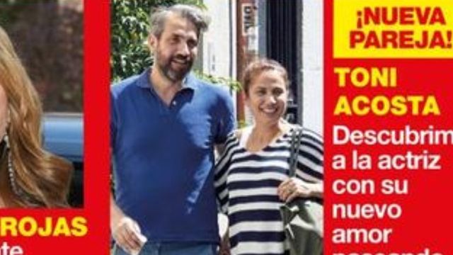 Toni Acosta, enamorada: la actriz es fotografiada en plena calle con su ...