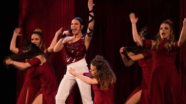 This has been the primary rehearsal of Blanca Paloma in Eurovision ...