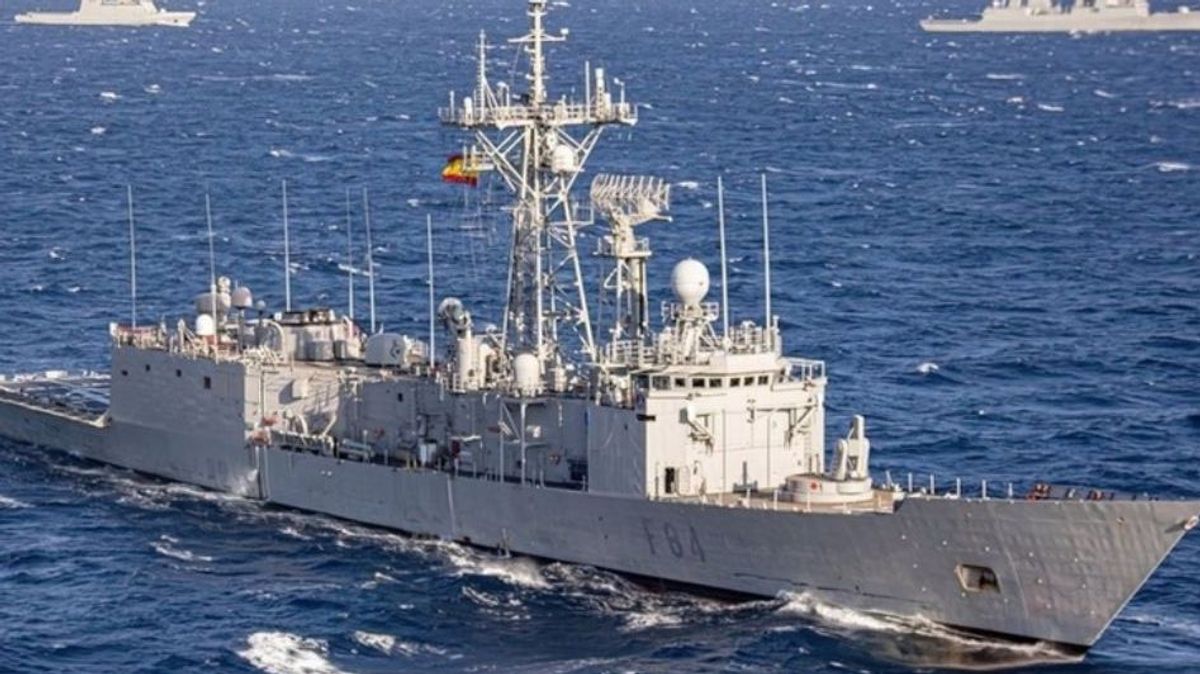 La fragata Reina Sofía de la Armada Española participa en una nueva ...