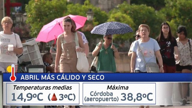 El abril más caluroso de la historia en 2023: todos sus récords