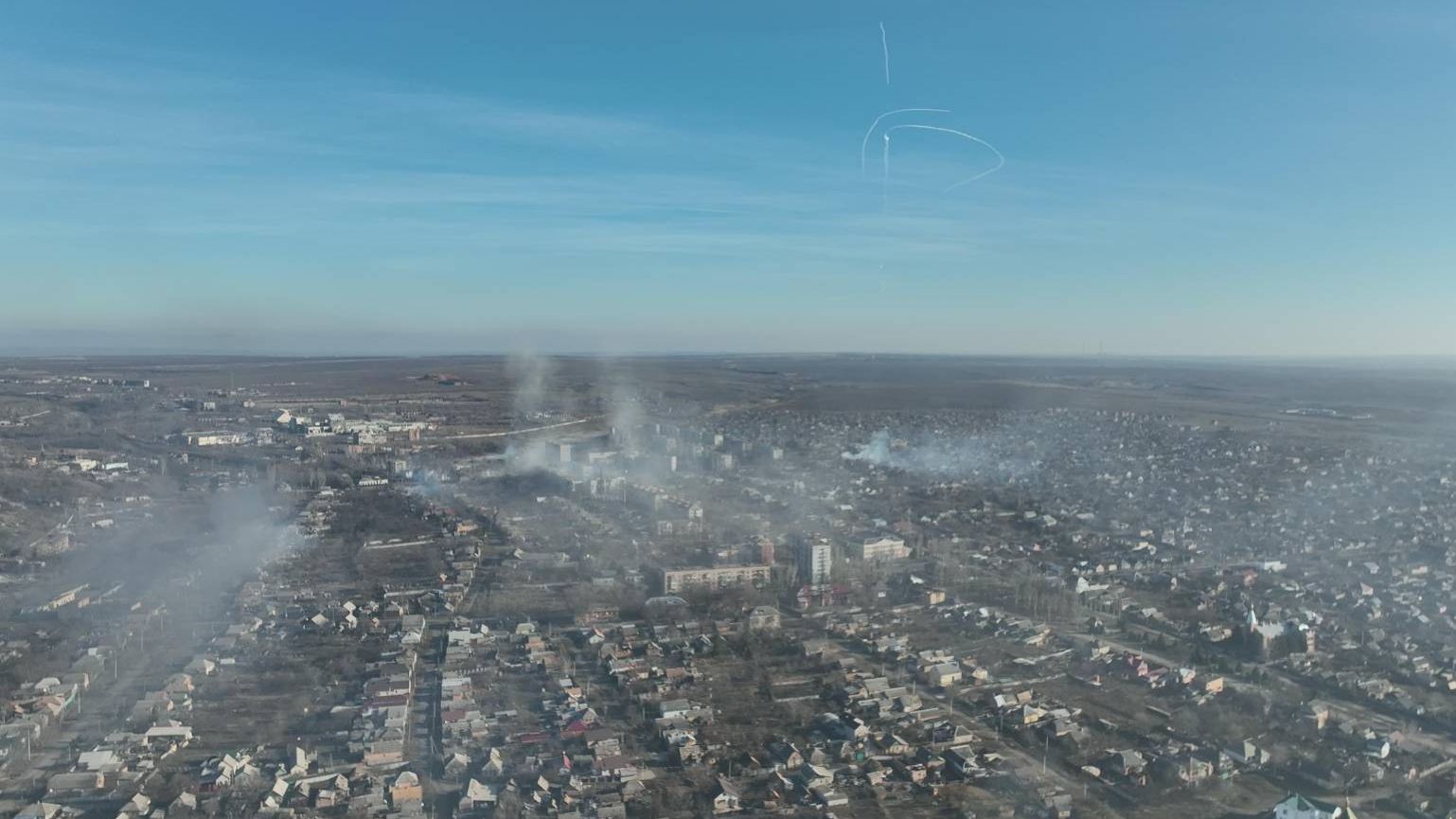 The photographs of the destruction of Bakhmut, the Ukrainian ...