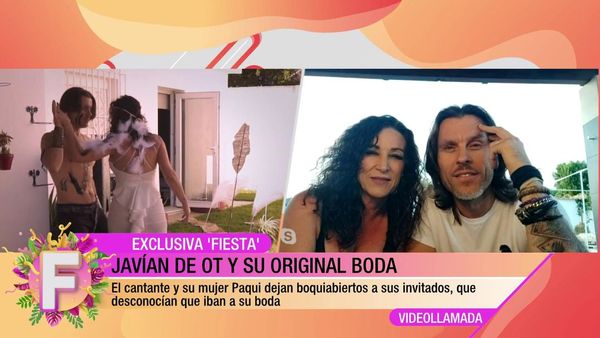 Javián de 'OT' se casa con su novia Paqui en una peculiar boda con él ...