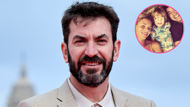 La familia de Arturo Valls: su mujer Patricia y su hijo Martín, que ...