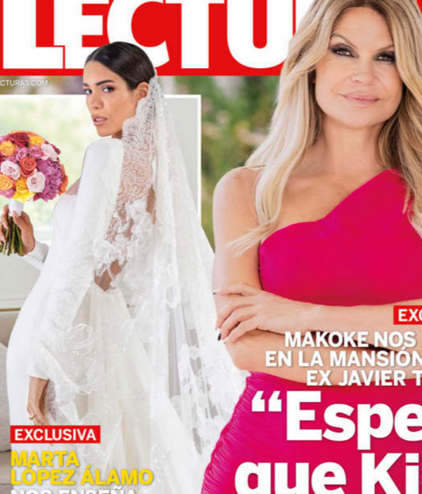 Marta López Álamo nos enseña su vestido de novia antes de la boda - El ...