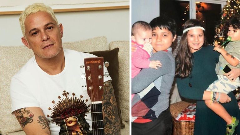 Alejandro Sanz: el gran parecido de sus hijas Alma y Manuela, al ...