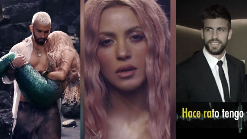 Shakira, el videoclip y parte de la letra de su nueva canción:"La escribió estando la cosa ...