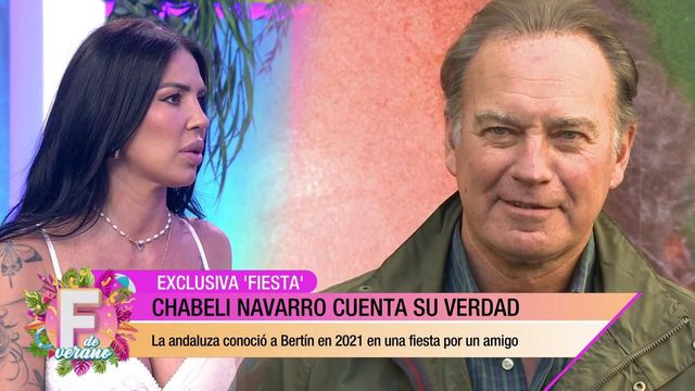 Chabeli Navarro desenmascara a Bertín Osborne tras quedarse embarazada ...