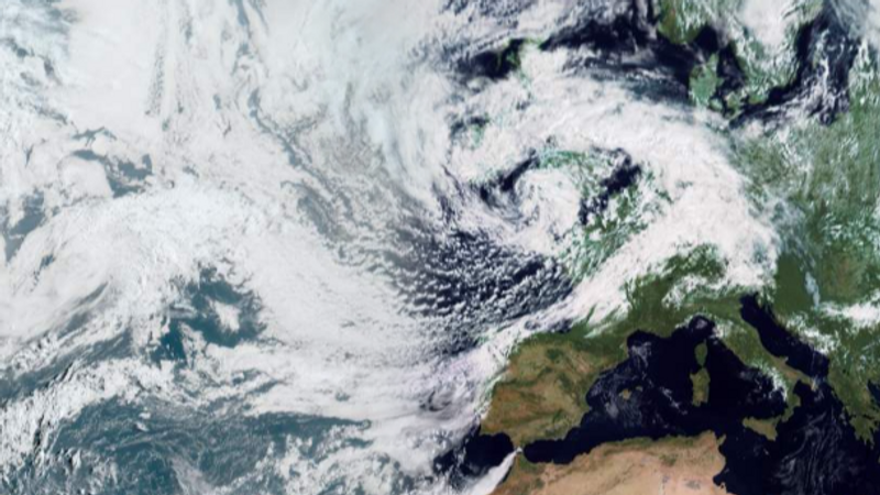 Llega un 'hundimiento térmico' a España por la borrasca polar Patricia