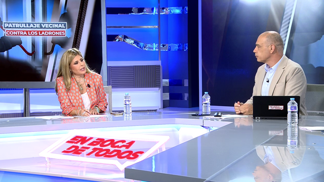 Nacho Abad y Bárbara Royo reaccionan ante las imágenes de una pareja a ...