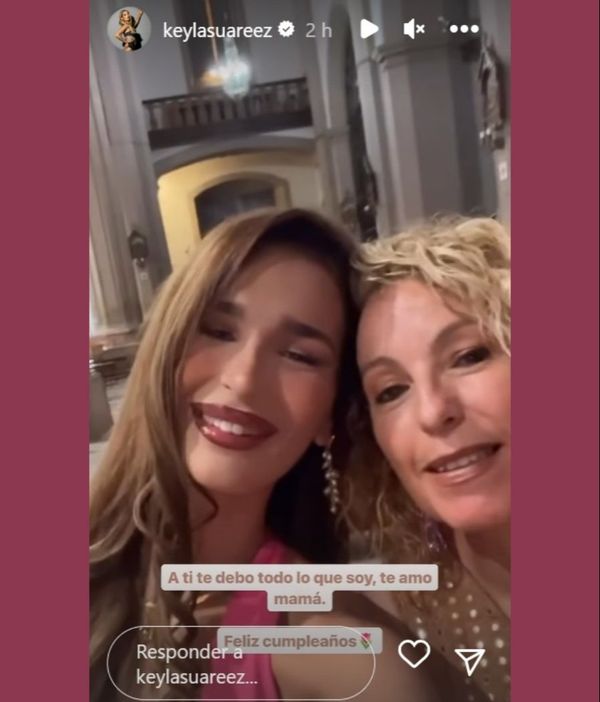 Keyla Suárez presenta a su madre - La isla de las tentaciones