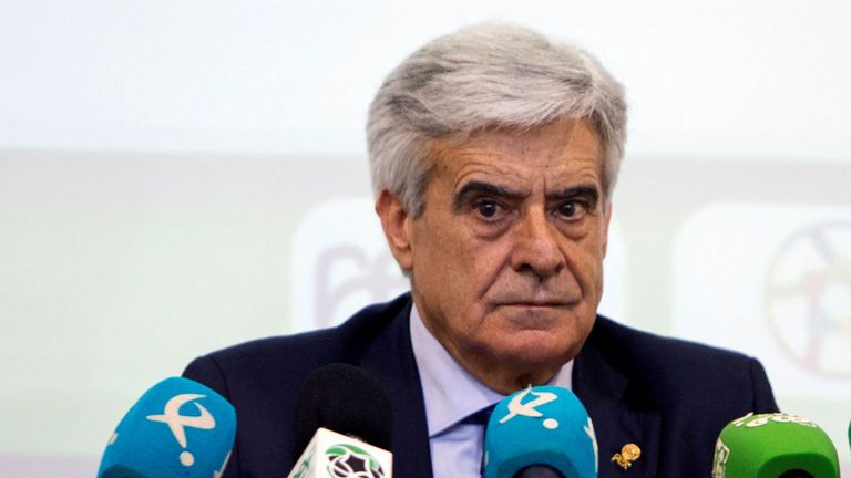 Pedro Rocha asume la presidencia de la RFEF