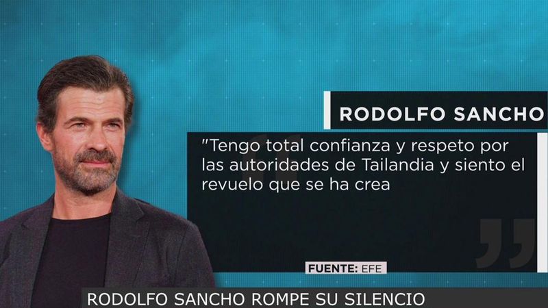 Rodolfo Sancho rompe su silencio antes de verse con su hijo - Cuatro al día