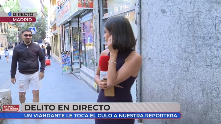 Otras Isa Balado: agresiones y tocamientos a reporteras en directo