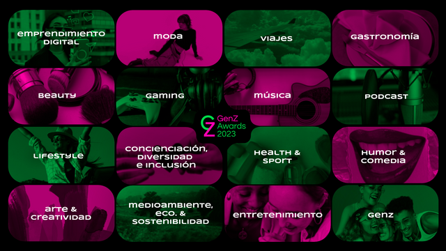 Estos son los nominados de la primera edición de los GenZ Awards ...