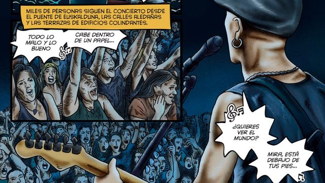 Patillas, guitarras y otras sustancias: el cómic que cuenta las ...