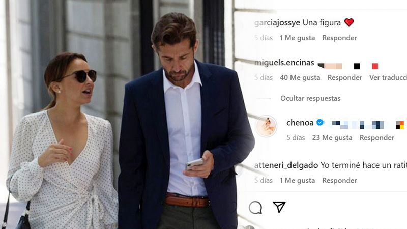 Miguel Encinas envió un cómplice mensaje a Chenoa hace menos de una ...