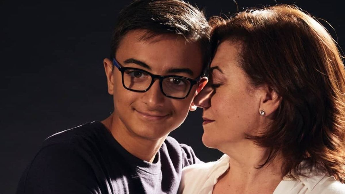 Así ha crecido Bruno, el hijo adolescente de la actriz Luisa Martín ...