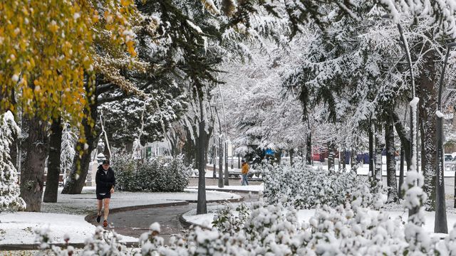 Un invierno templado y húmedo después de un otoño récord en temperaturas