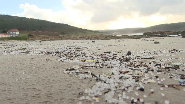 ¿Qué son los pellets de plástico que están inundando las playas de Galicia?