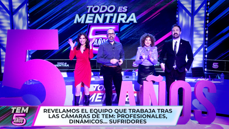 'Todo es mentira' desvela en exclusiva el equipo que trabaja detrás las ...