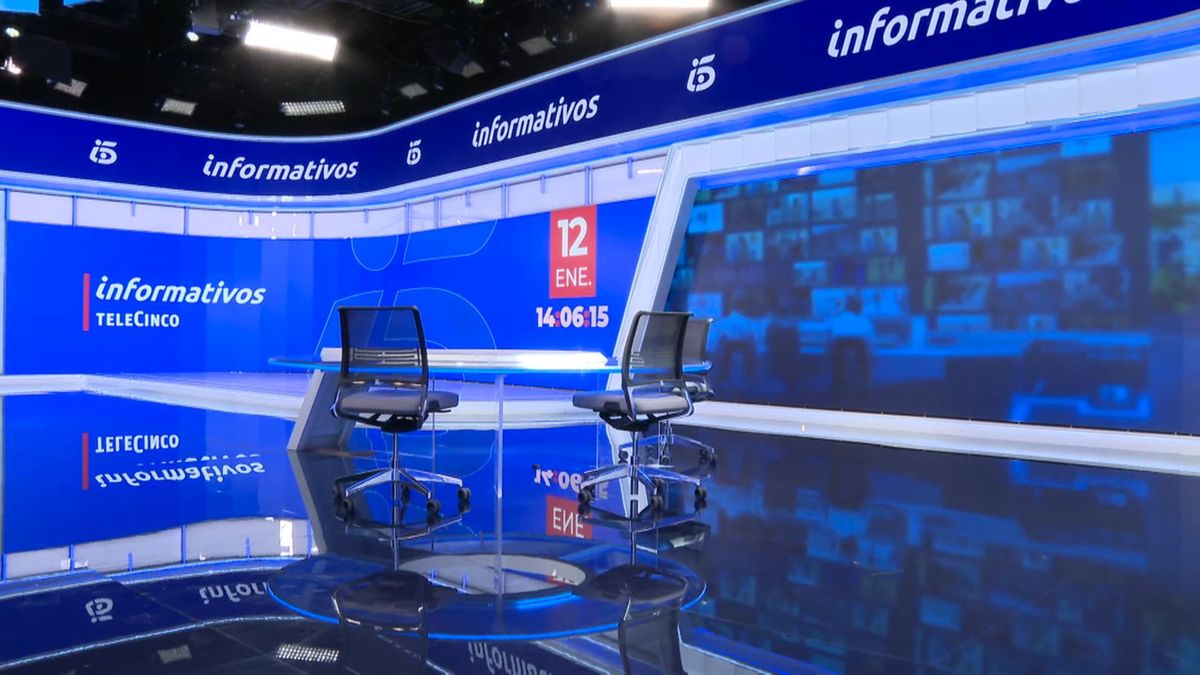 Así es el impresionante nuevo plató de Informativos Telecinco: te lo ...