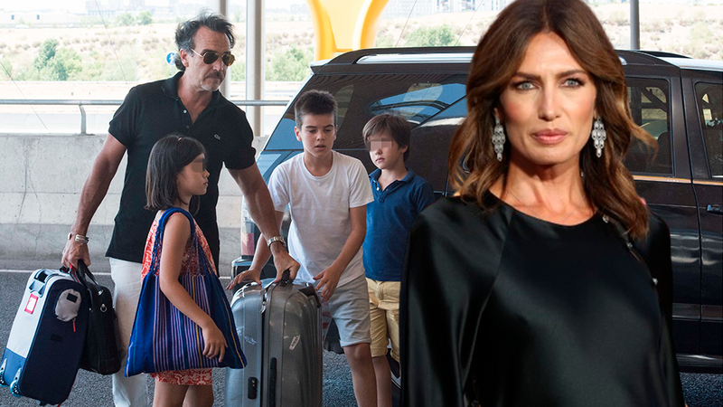 Nieves Álvarez detalla cómo es su relación con sus tres hijos ...
