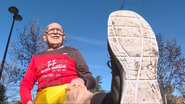 'Super Paco', un atleta con 87 años, demuestra que la edad no es un límite
