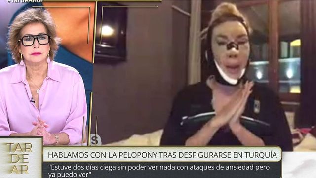 La Pelopony estalla ante quienes dicen que se ha quedado "desfigurada ...
