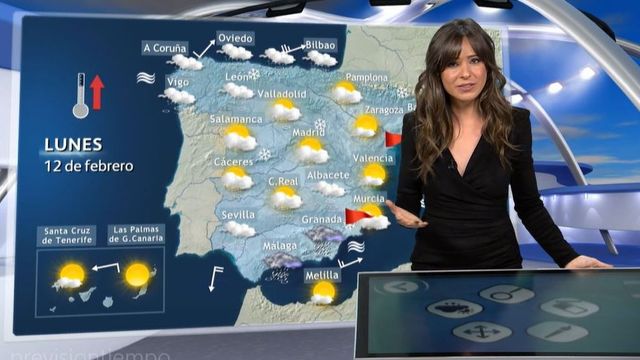 Lluvias y subida generalizada de las temperaturas para comenzar la semana