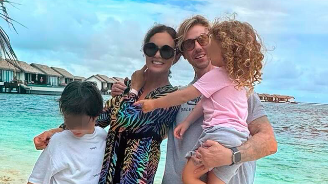 Guti y Romina Belluscio: su hijo Enzo, de once años, se convierte en ...