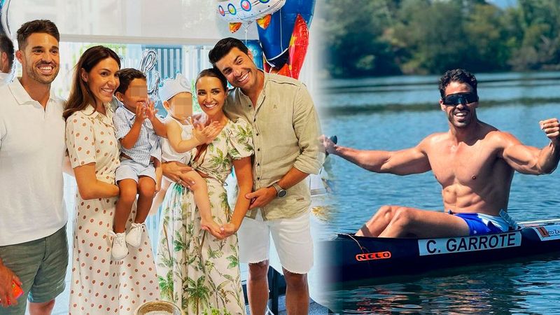 La boda de los cuñados de Paula Echevarría: los looks y su reacción al recibir el ramo