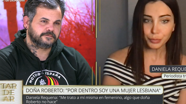 Daniela Requena se enfrenta en TardeAR con Doña Roberto, una mujer cabo ...