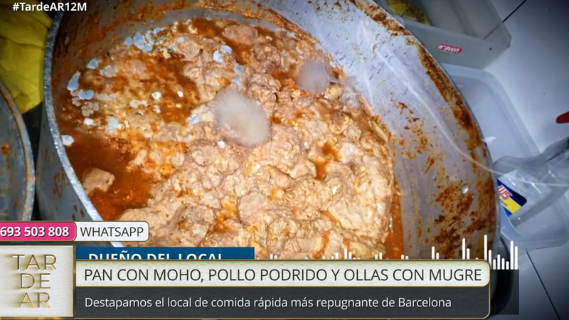 Desatapamos en 'TardeAR' el local de comida rápida más repugnante de ...