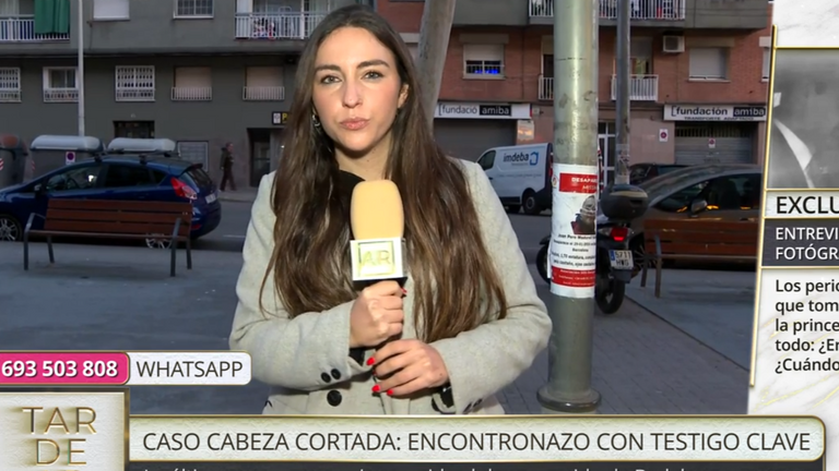 Una reportera de 'TardeAR' vive un tenso encontronazo con el testigo ...