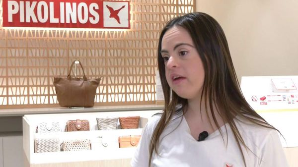 Laura, Patricia y Eduardo, trabajadores con síndrome de Down: su labor