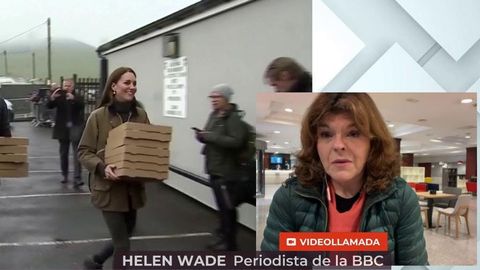 Helen Wade, periodista de la BBC: "Es muy posible que no veamos a Kate ...