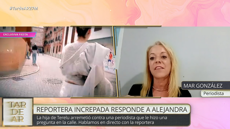 Mar, la periodista que tuvo el desencuentro con Alejandra Rubio y ...