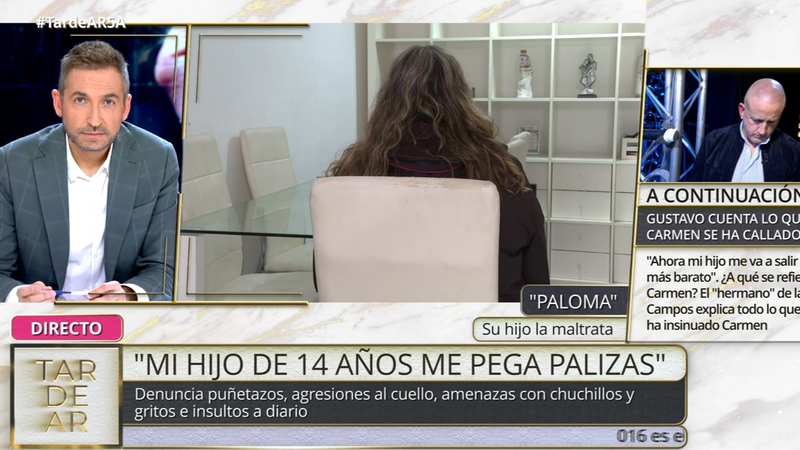 El calvario de Paloma con las palizas que le propina su hijo de 14 años ...