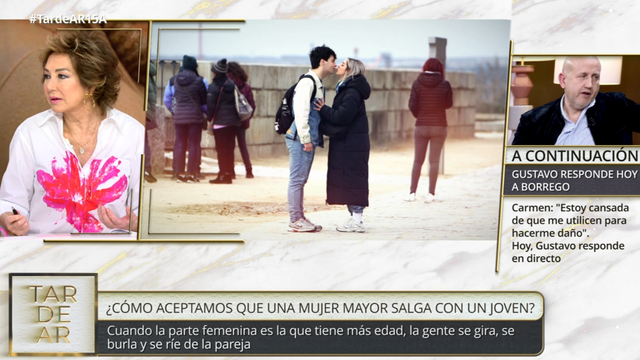 La broma de Xavier Sardà a Ana Rosa Quintana al hablar de las parejas ...