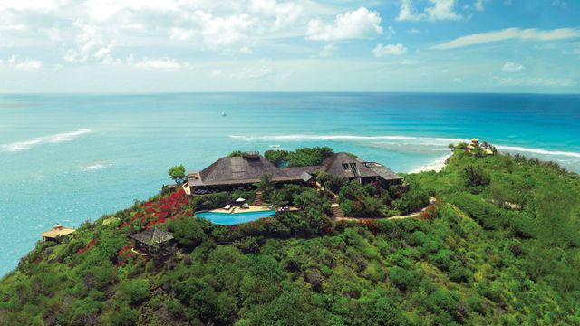 La isla privada de Richard Branson que alquila por 110.000 euros la noche