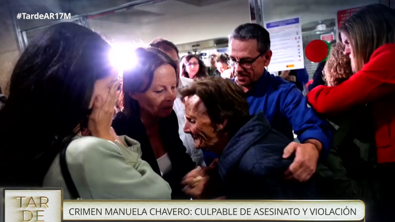 Las imágenes de la familia de Manuela Chavero tras conocer que han ...