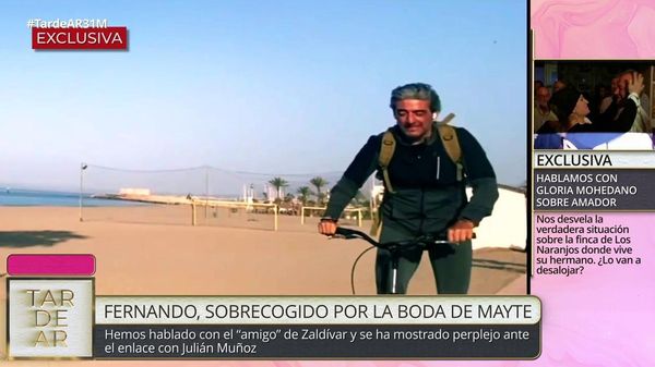 Exclusiva: 'TardeAR' localiza a Fernando Marcos tras el matrimonio de ...